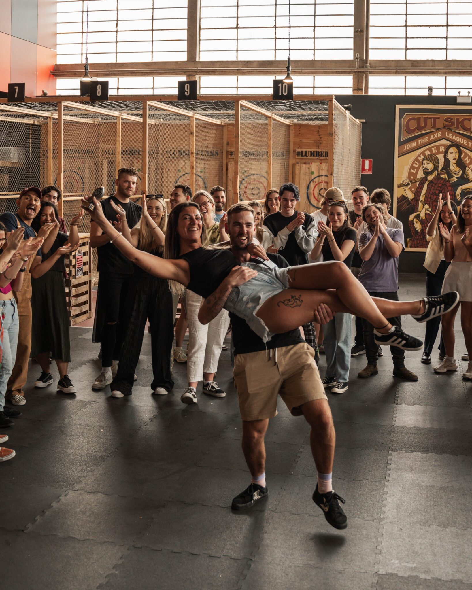 AXE THROWING PARTIES & EVENTS - Lumber Punks