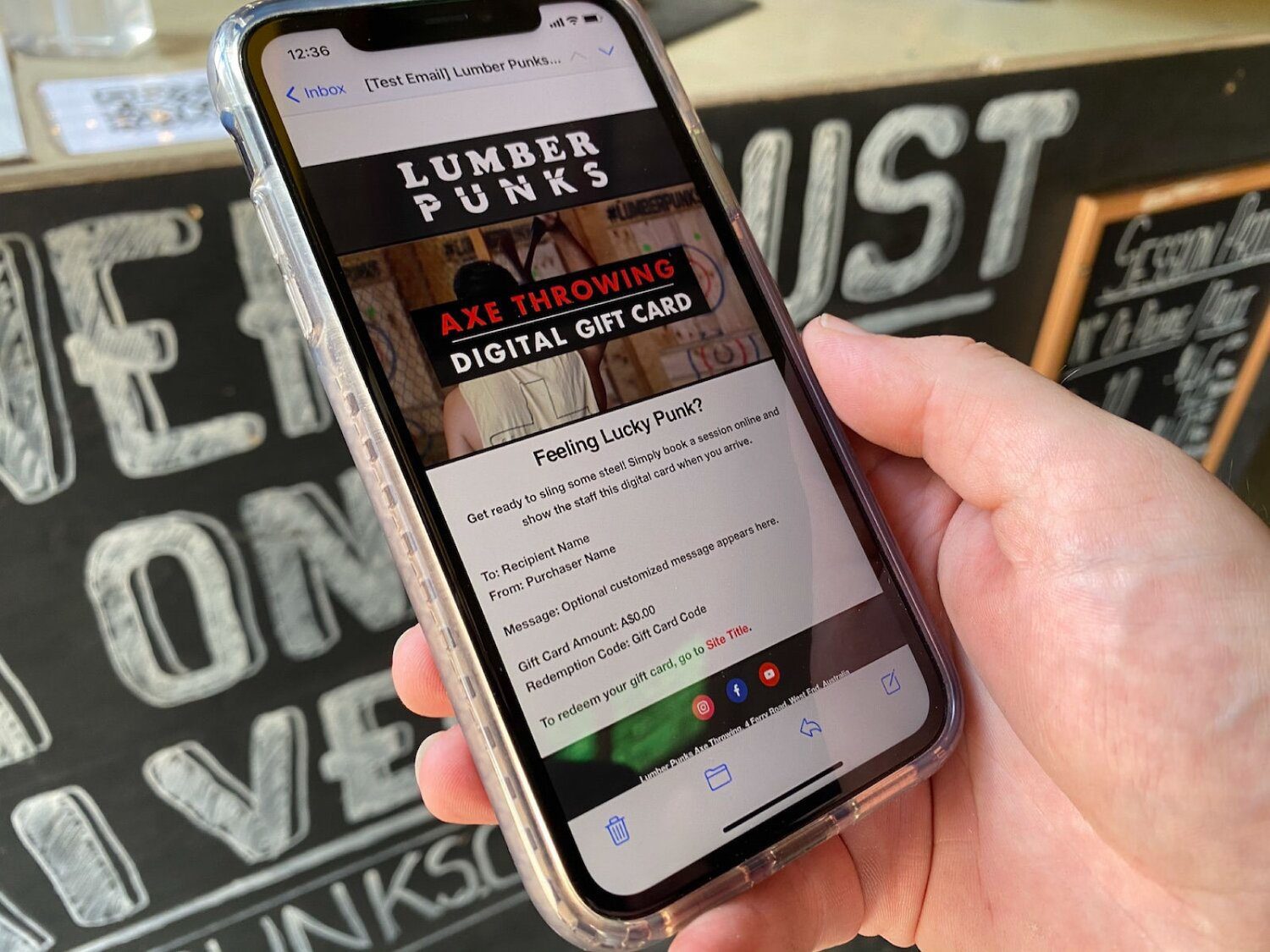 Instant E-Gift Card - The Perfect Last Minute Gift! - Lumber Punks