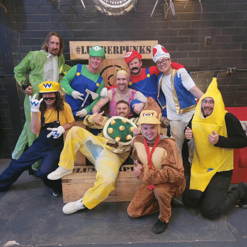 AXE THROWING PARTIES & EVENTS - Lumber Punks